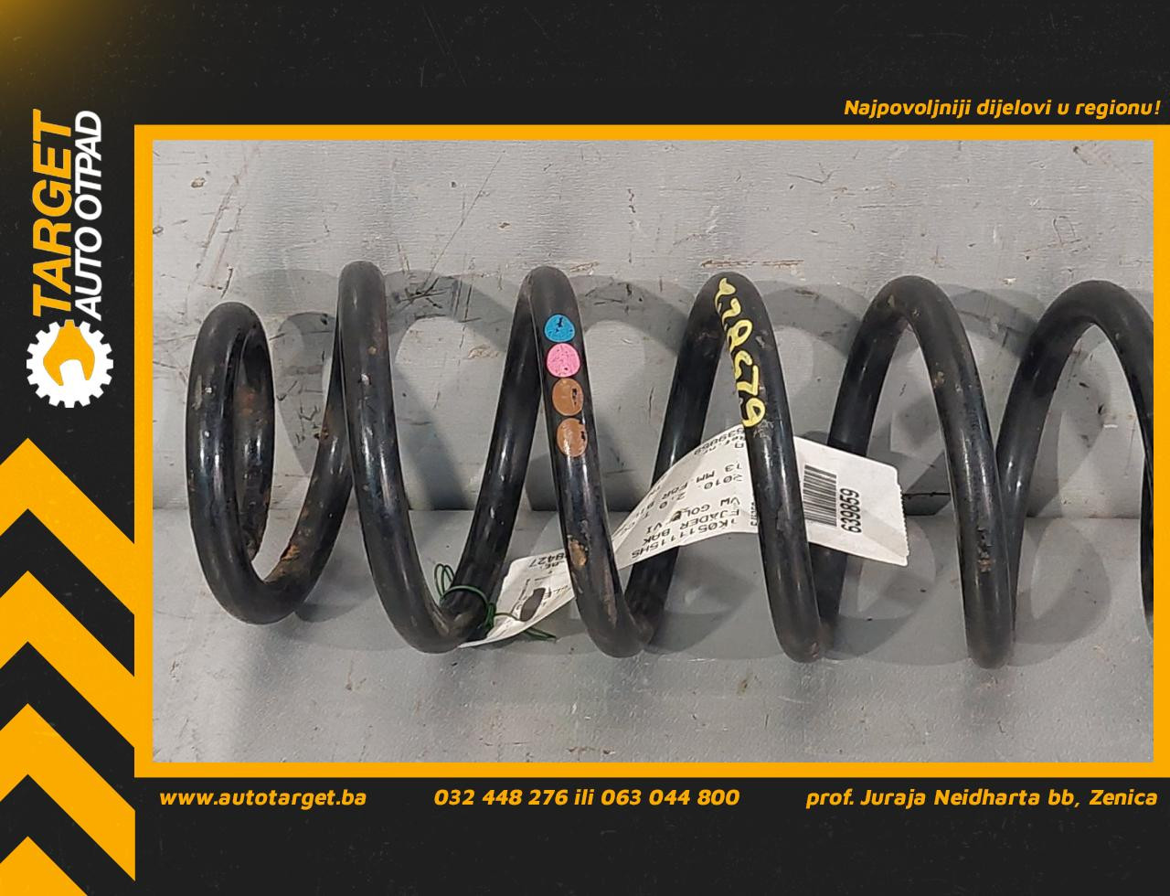OPRUGA AMORTIZERA VW GOLF 6 > 08-12 1K0511115HS - Amortizeri i opruge za automobile - OLX.ba