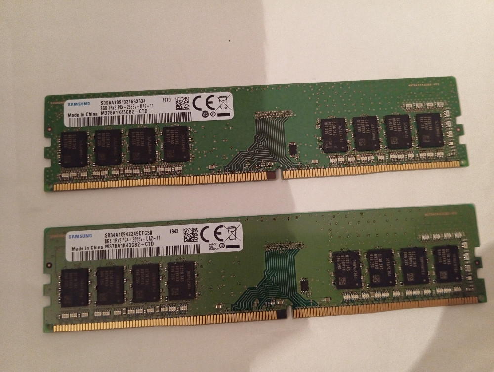 16 gb ddr4 ram memorije , 2666 mhz , 2x8 gb , desktop - Memorije (RAM ...
