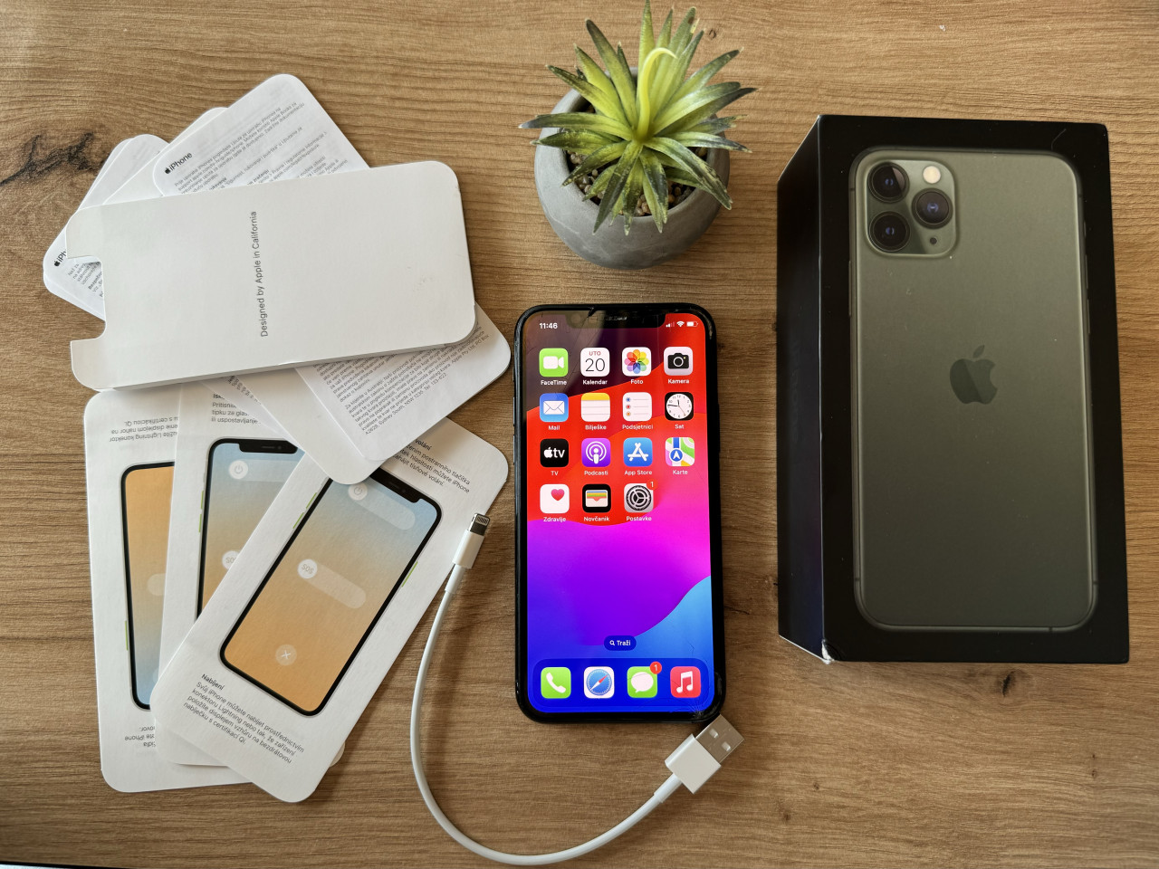 IPHONE 11 PRO 64GB ISPRAVAN TELEFON x xs xr 12 13 14 15 max 8 ...