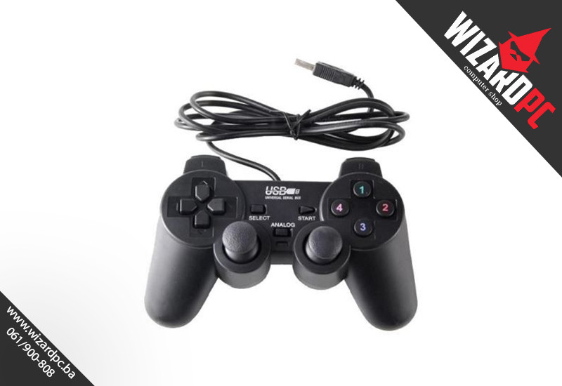 Gamepad JITE KD208 Wired USB Black (16910) - Džojstik/Gamepad ...