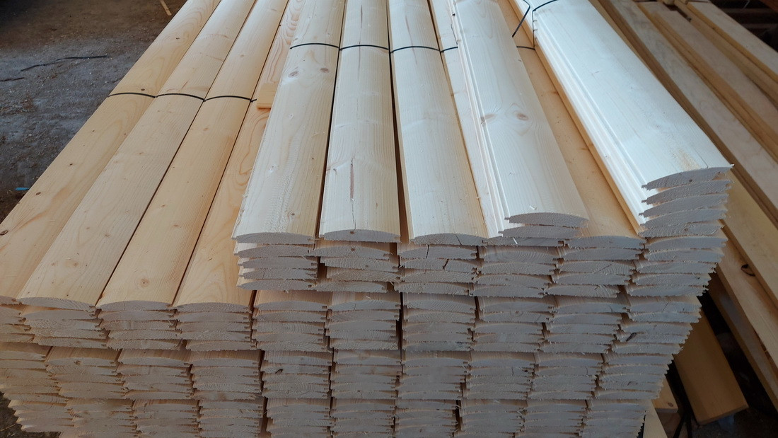 Poluoblice 45mm, zaobljene i ravne 35km 065088751 - Trupci i rezana ...