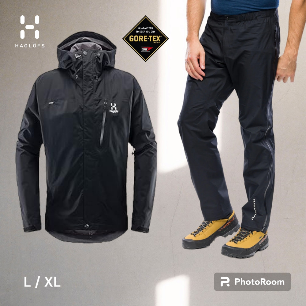 HAGLOFS - GORE-TEX Hard Shell KOMPLET Jakna i Hlace - vel: XL - Jakne ...