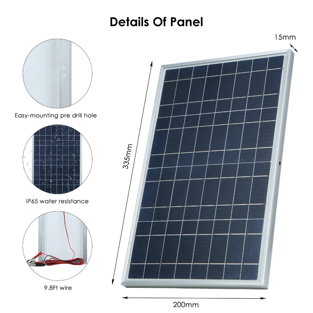 Solarni panel 20W solarna ploca tabla oprema - Solarna oprema - OLX.ba