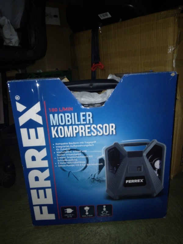 Ferrex mobilni kompresor - Kompresori - OLX.ba