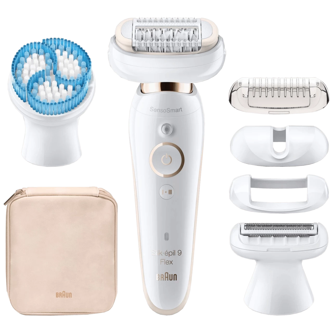 Braun Epilator, 3u1, Silk-epil 9 Flex,SES 9010 - Depilatori / Epilatori ...