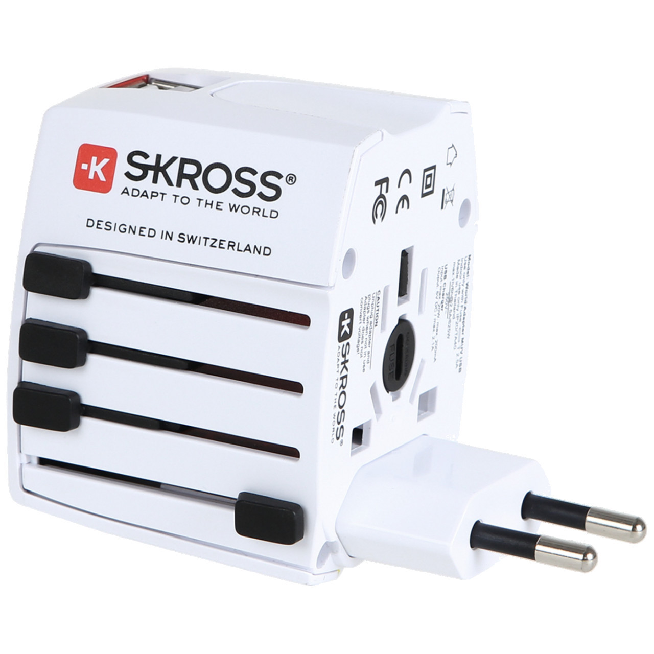 SKROSS Adapter, Putni (Travel), + 2 x USB za pun - Punjači - OLX.ba