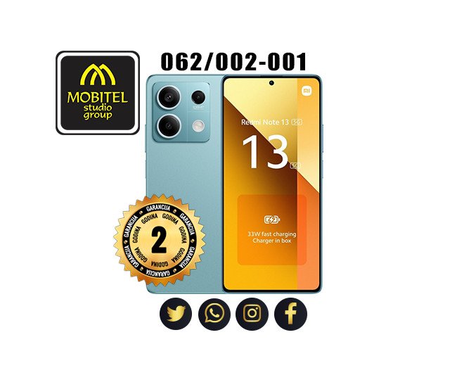 Mobitel Studio Xiaomi Redmi Note 13 5G 8/256GB - Mobiteli - OLX.ba