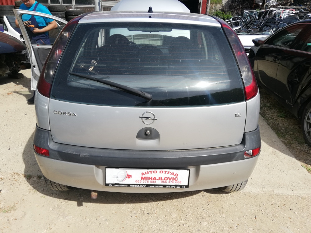 Corsa C 00-06 siva gepek vrata zadnja hauba Z157 - Vrata za automobile ...