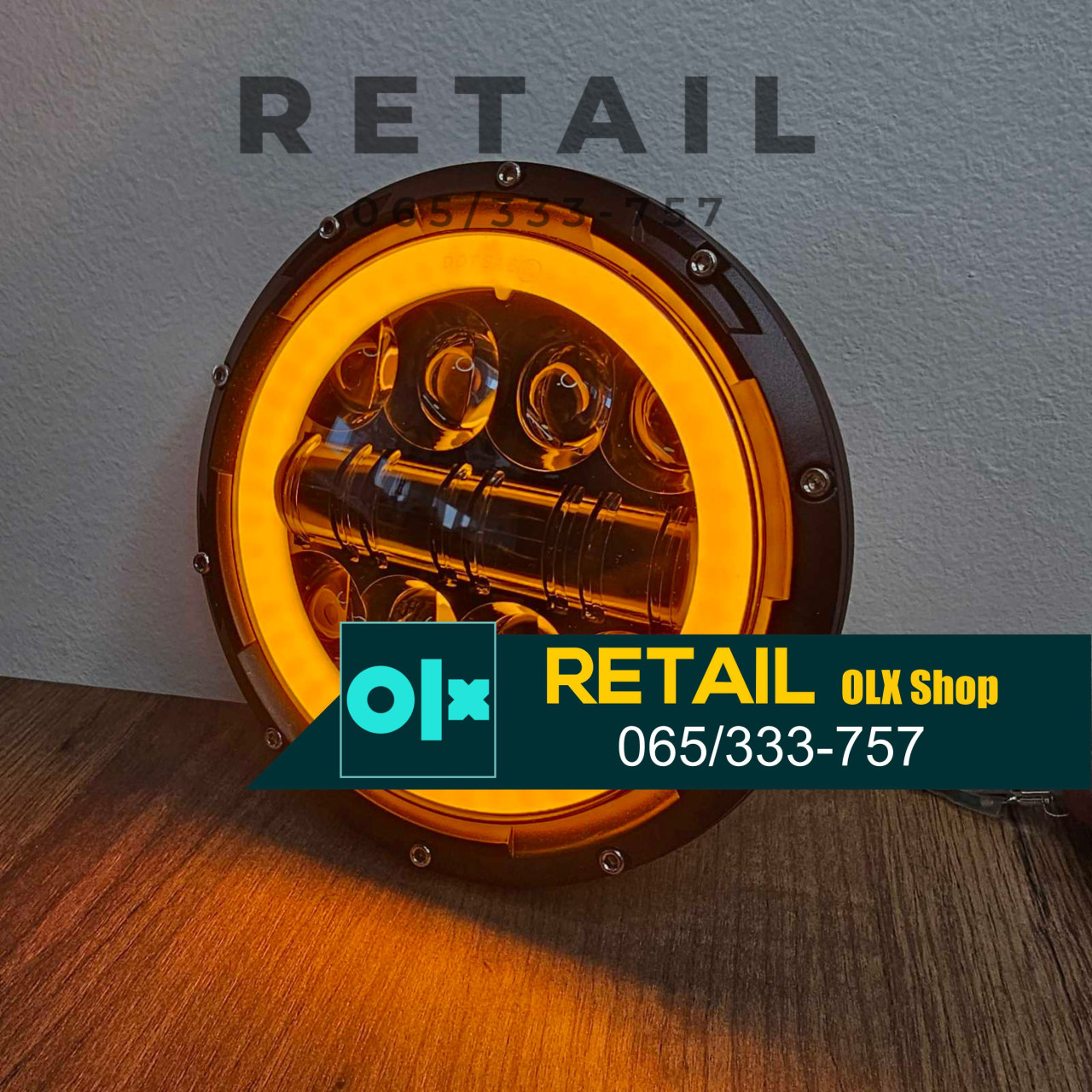 LED FAROVI 7"/18cm Jeep Patrol Pajero Lada OFF ROAD - Farovi i Štopke za automobile - OLX.ba