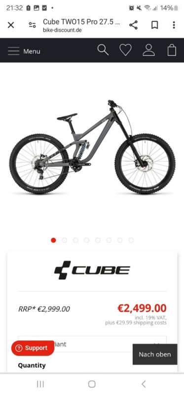 Cube 215 pro - Bicikli - OLX.ba