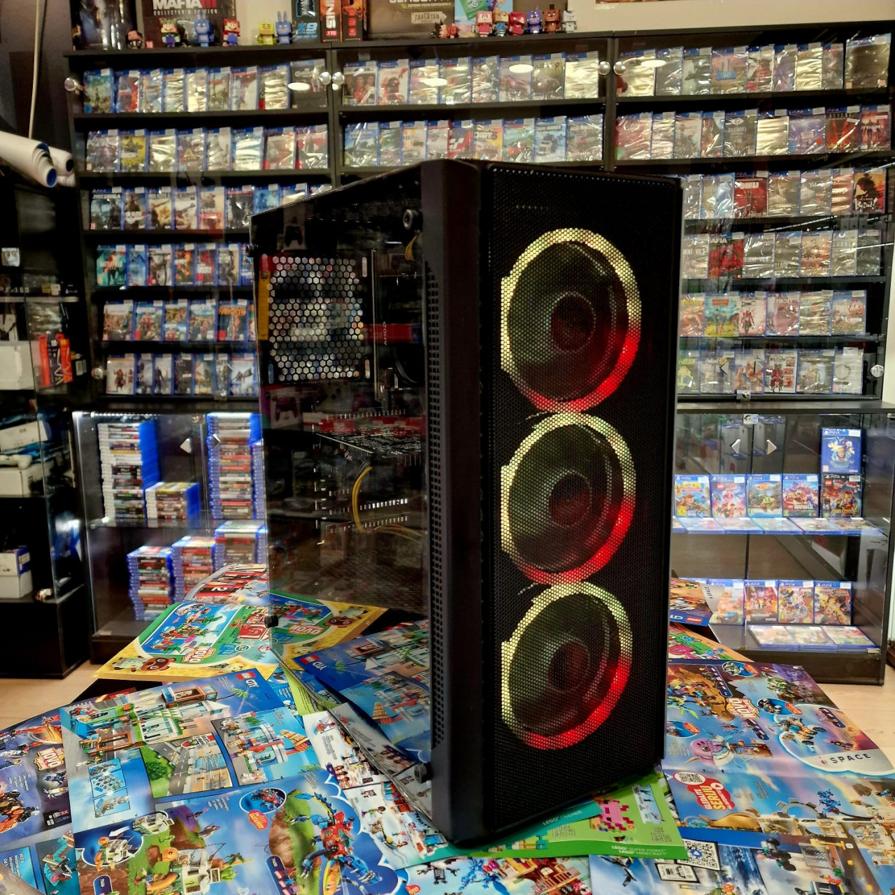 Gaming PC Ryzen 5 4500 16GB RAM 512GB M.2 GTX 1650 OC - Desktop ...