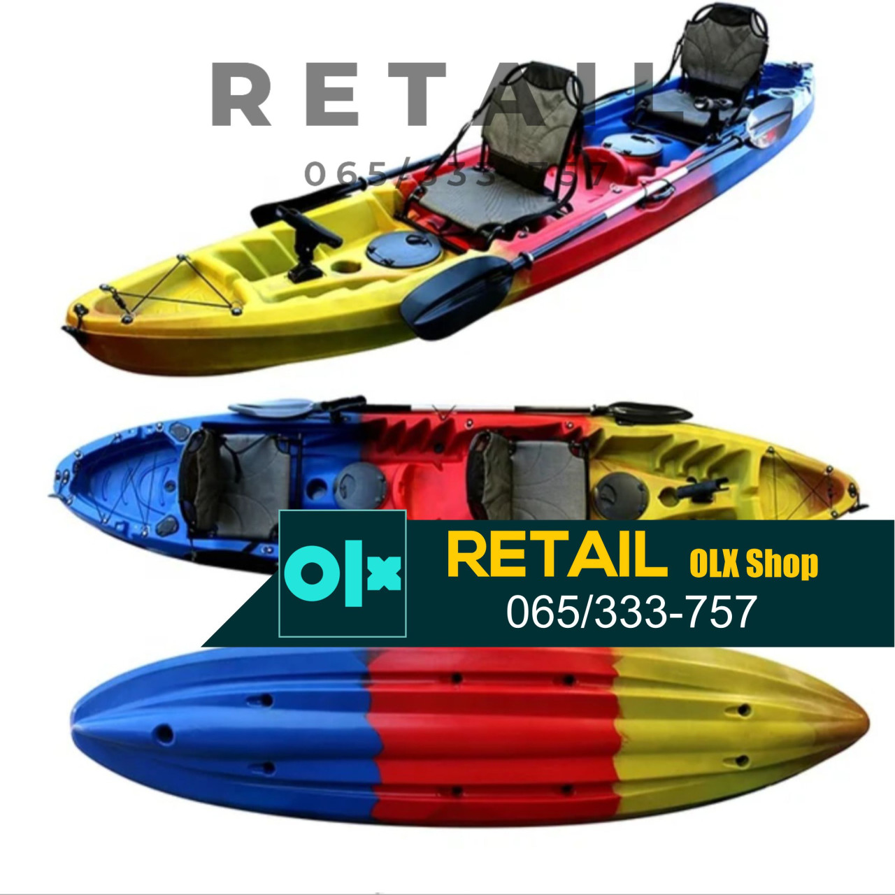 Kayak kanu VICKING HAPPINESS II sit on top kajak čamac - Kajak i ...