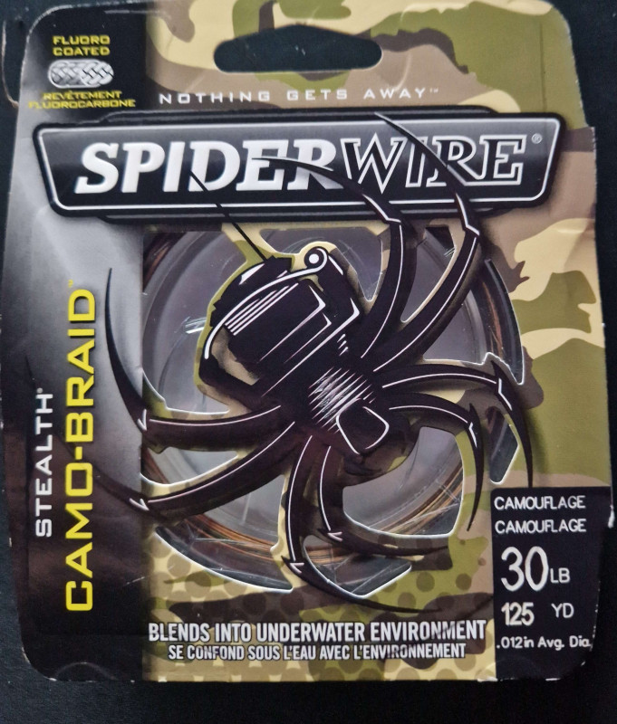 Spiderwire Stealth 30lb 13.6kg 114m Camo-Braid Struna - Najloni za ...