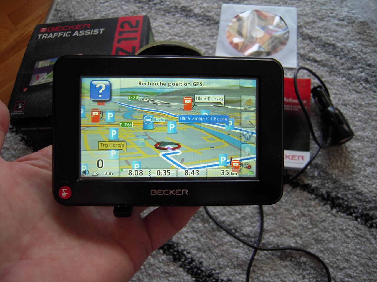 Becker karte, mape, najnovije ažuriranje - Navigacija/GPS za automobile ...
