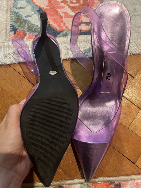 Štikle salonke Zara ljubicaste - Štikle za žene - OLX.ba