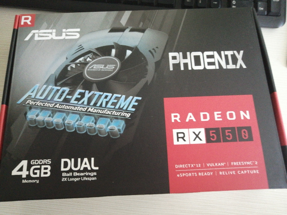 Graficka karta AMD RX 550 4GB ddr5/Direct12/128-Bit - Grafičke kartice ...