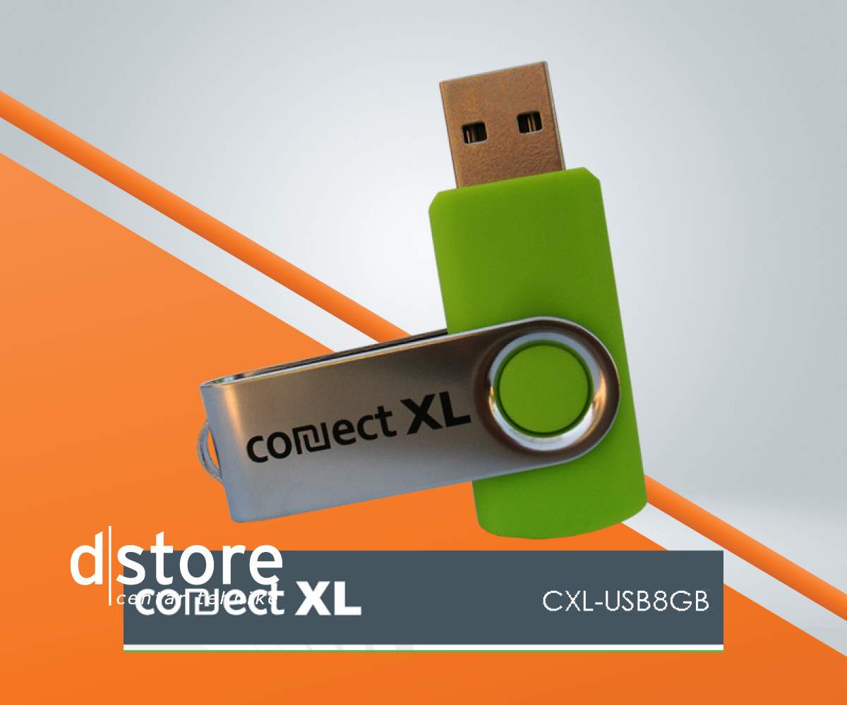 Connect XL USB Flash Drive 8GB, Hi-Speed USB 2.0 dstore - USB Memorija / stick - OLX.ba