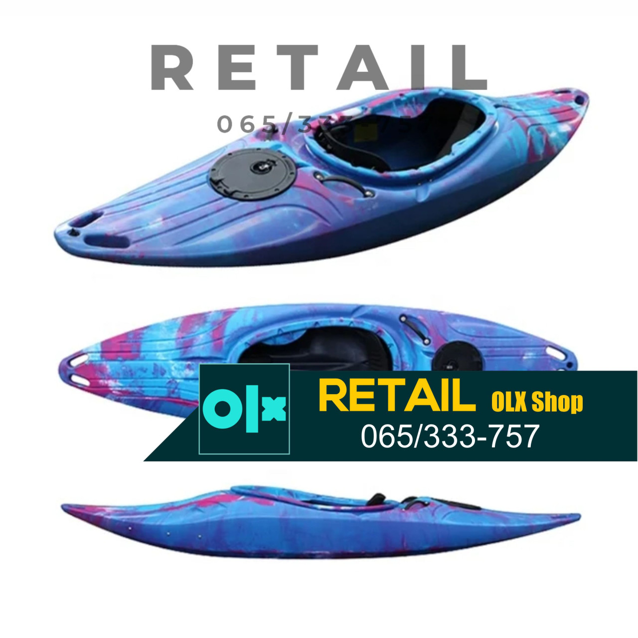 *NA RATE* VICKING WHITE-WATER Kayak kajak za brze rijeke čamac - Oprema ...