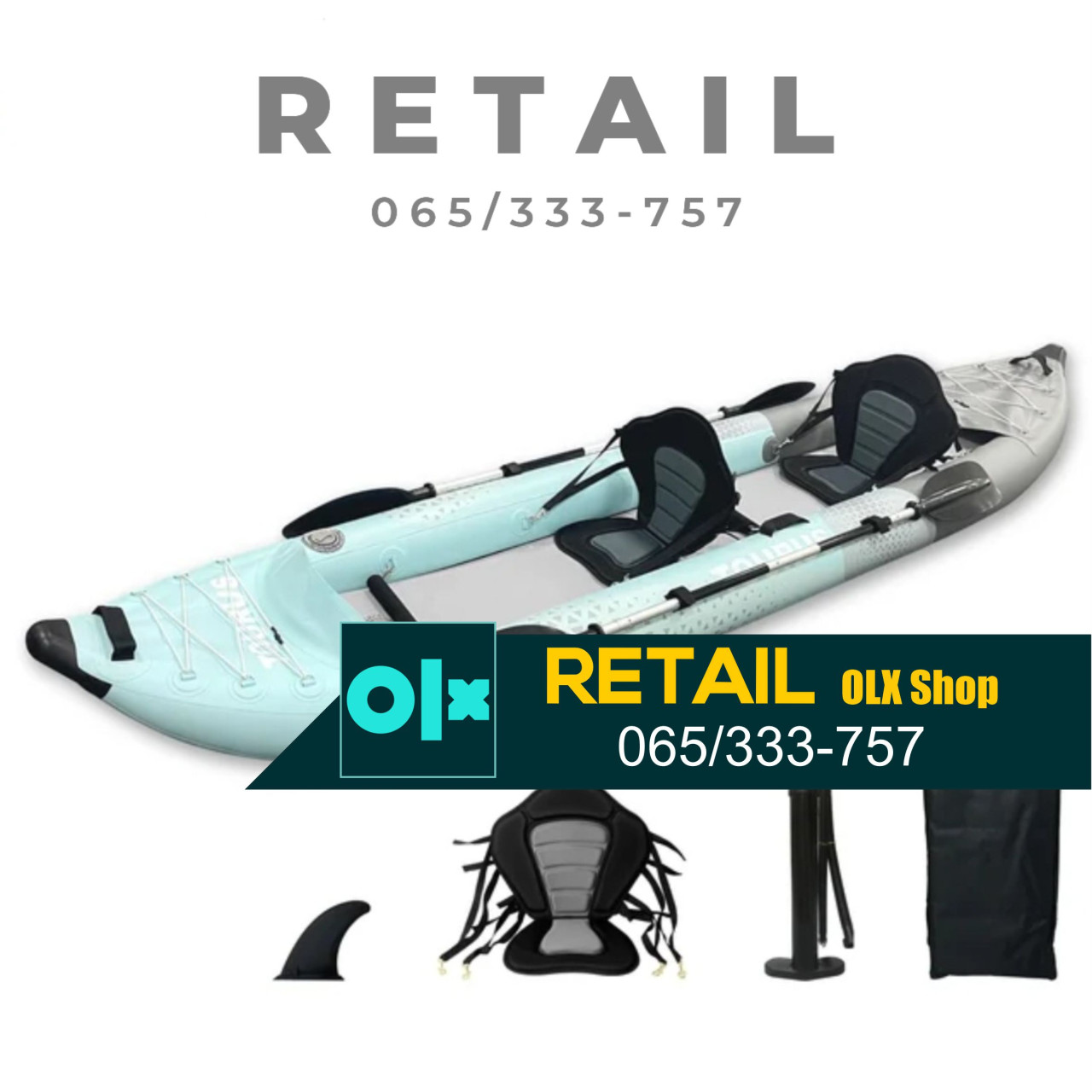 *NA RATE*5 GODINA GARANCIJA* TOURUS Kajak kayak čamac - Oprema za kajak ...