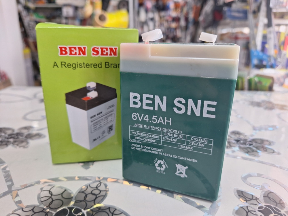 AKUMULATOR 6V 4.5AH MALA BATERIJA ZA VAGE I UREĐAJE - Baterije i ...