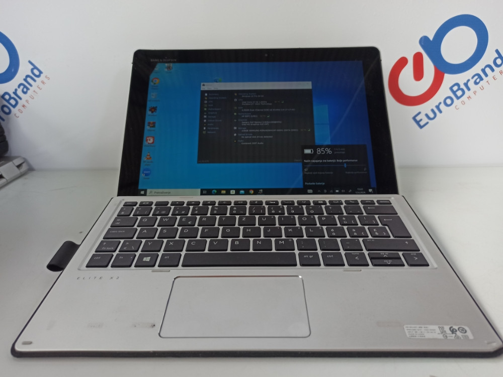 HP Elite x2 1012 G1-Intel m7 6Y75 8GB-256SSD 12" touch - Laptopi - OLX.ba