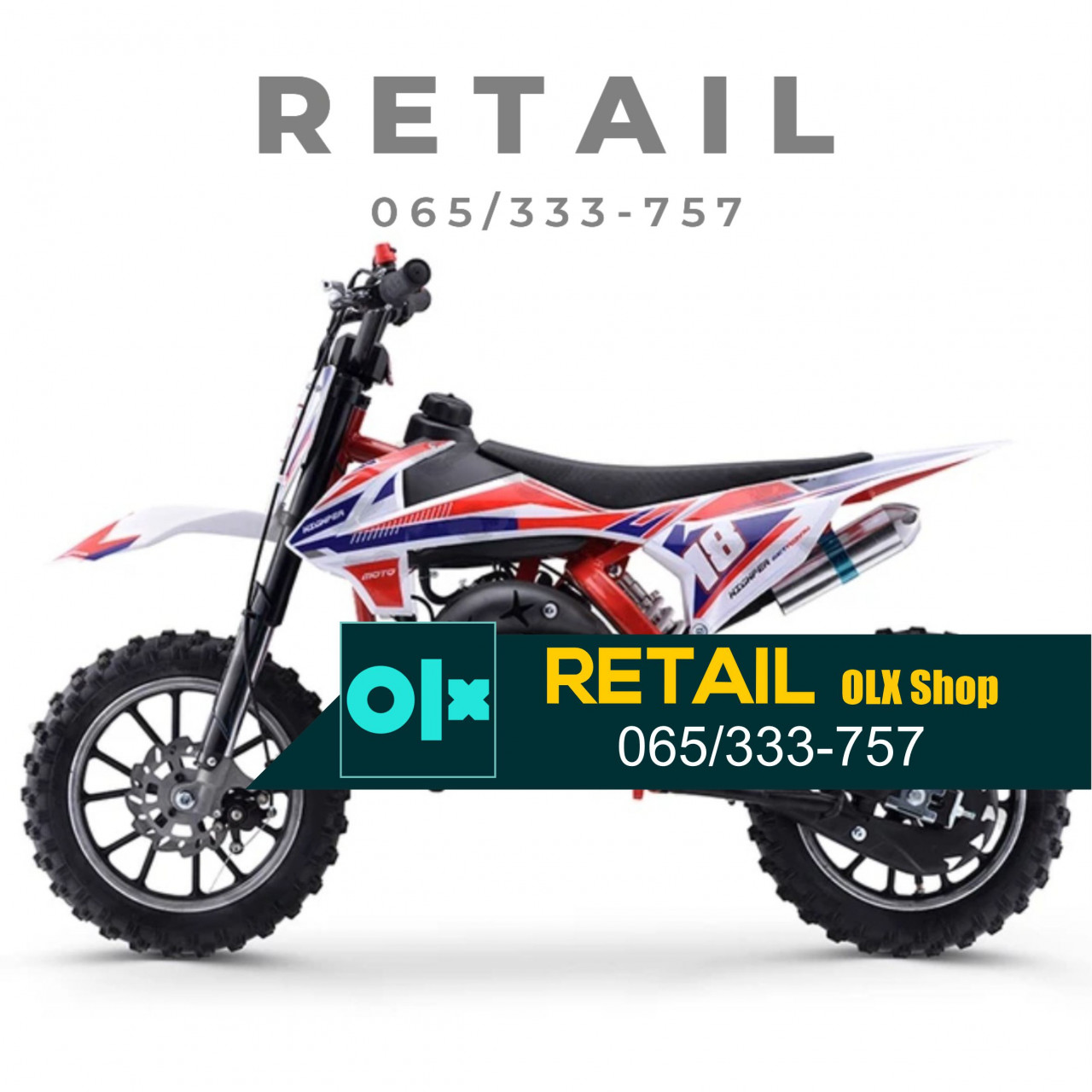 *NA RATE* Dječiji mini cross kroser motor 50ccm - Igračke za dječake ...