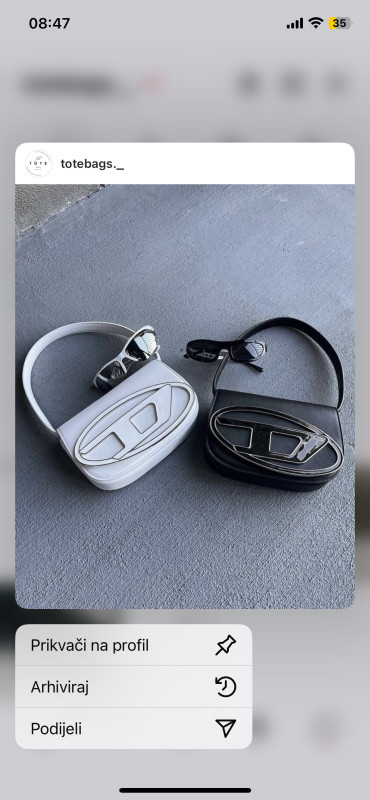 Diesel Torbica - Torbe i ruksaci za žene - OLX.ba