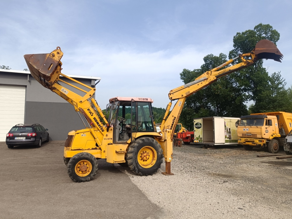 Bager kombinirka komatsu kamatsu fai 1997 god. - Bageri - OLX.ba