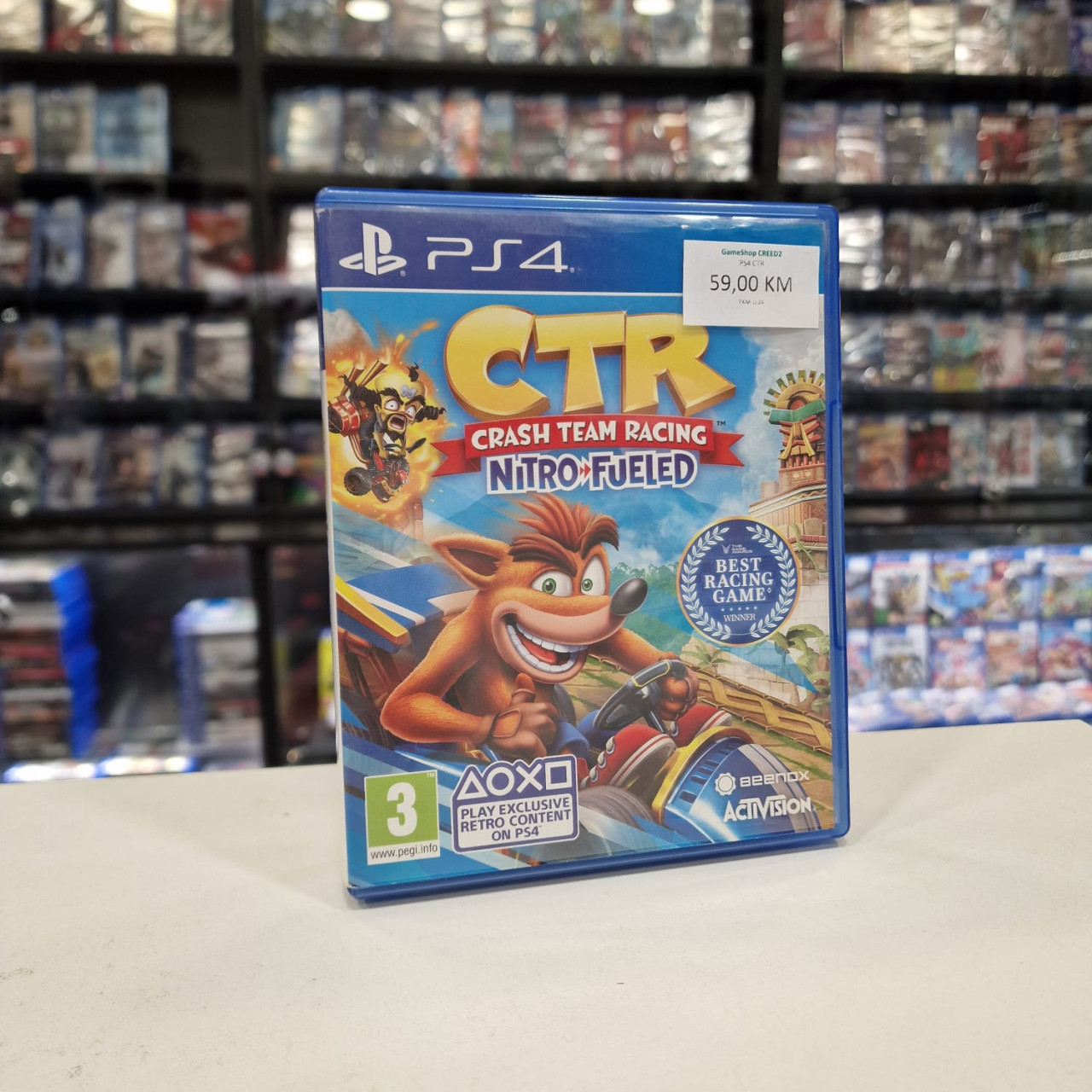PS4 Crash Team Racing Nitro Fueled (PlayStation 4) CTR - Igre za PC i konzole - OLX.ba