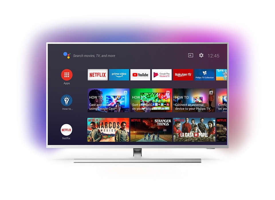 Philips LED TV Smart Android 50" inca Ambilight 4K Ultra HD HDR - LED ...