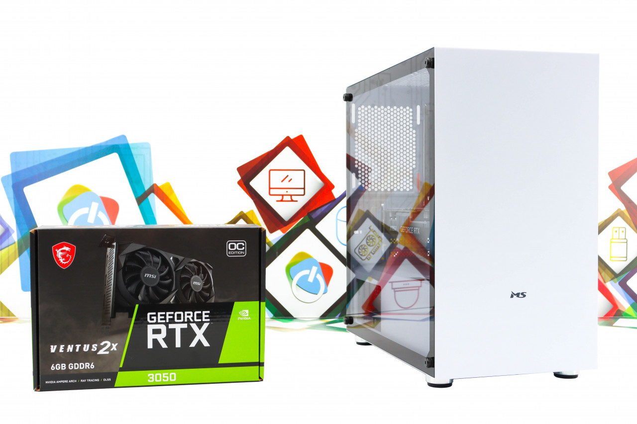 Gaming računar MS Fighter S301-21 i5-6400 RTX 3050 - Desktop Računari ...