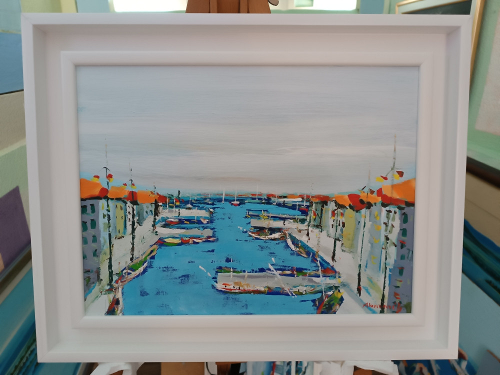 Umjetnicka slika D.Abramovic - Umjetničke slike - OLX.ba