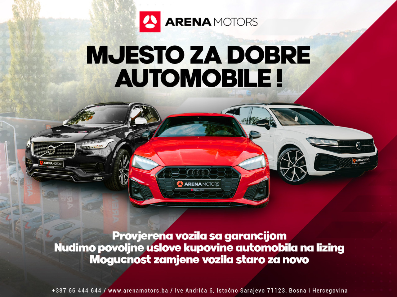 AUTO SALON ARENA MOTORS - MJESTO ZA DOBRE AUTOMOBILE ! - Auto salon ...