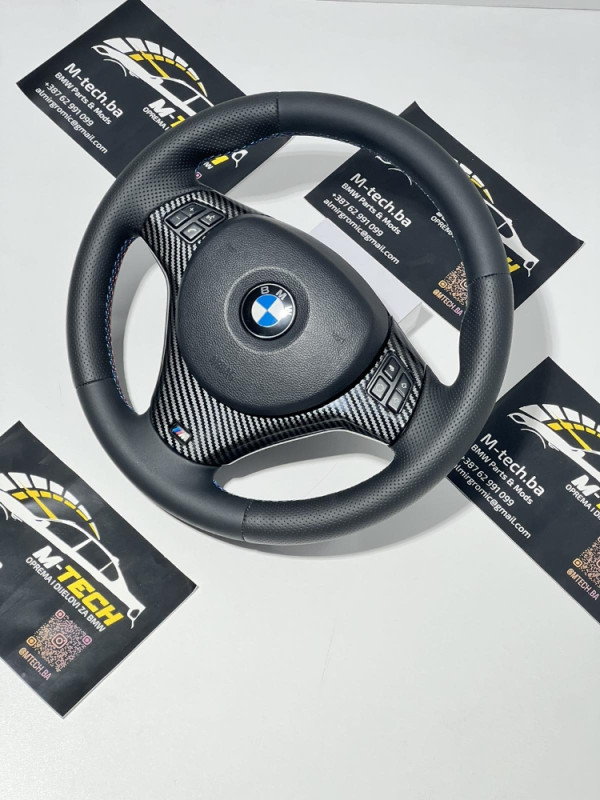 BMW M Volan E90 E91 E92 E93 E81 E82 E83 E84 E87 X1 Dijelovi Airba - Volani za automobile - OLX.ba