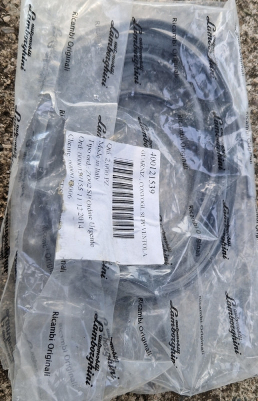 Keder dihtung hladnjaka Lamborghini Gallardo 400121539 - Kederi za ...