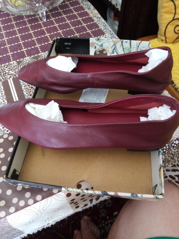 Kožne Baletanke ZARA BASIC - Cipele i Gležnjače za žene - OLX.ba