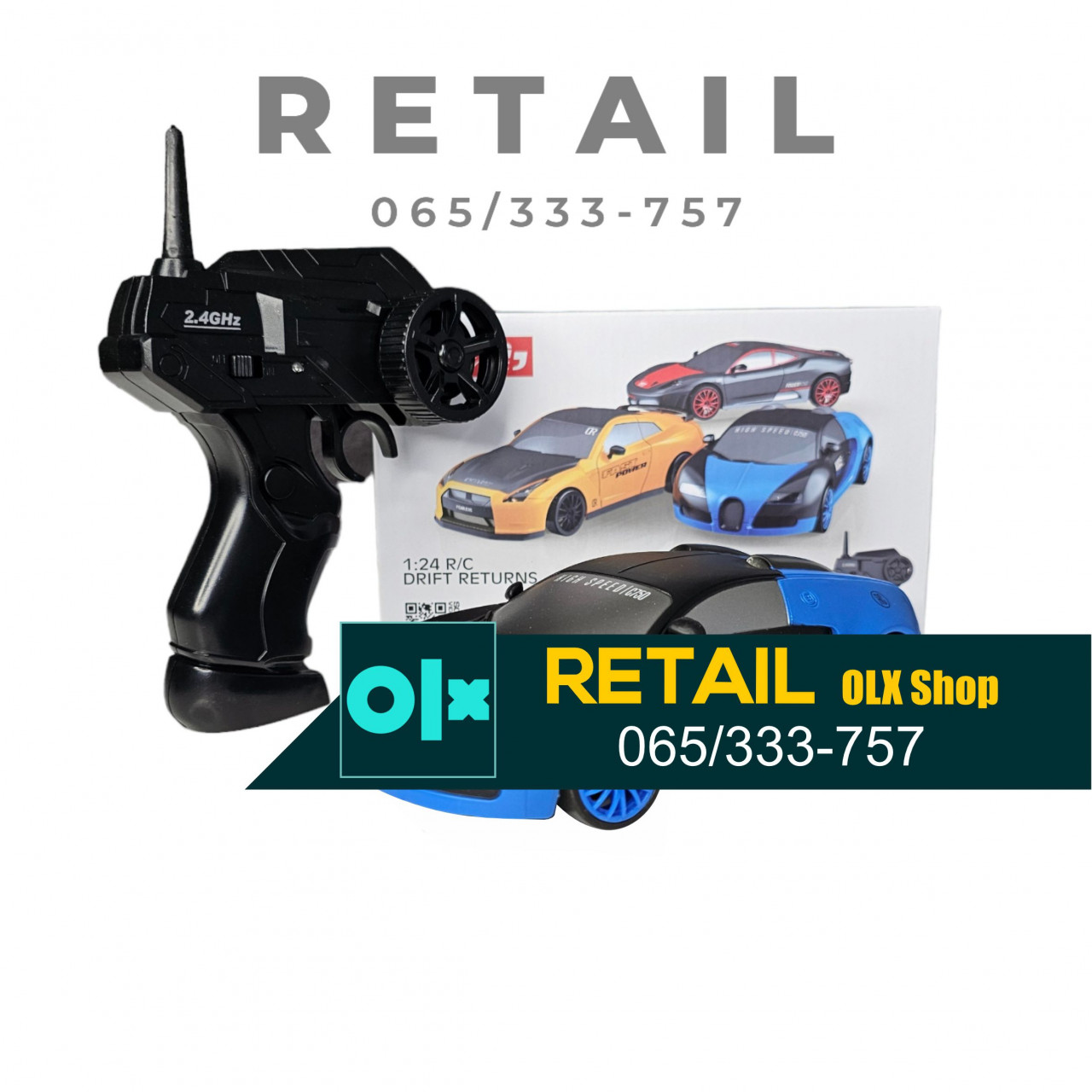 *VIDEO* RC DRIFT AUTO NA DALJINSKI 1:24 AUTO NA BATERIJE - Igračke na ...