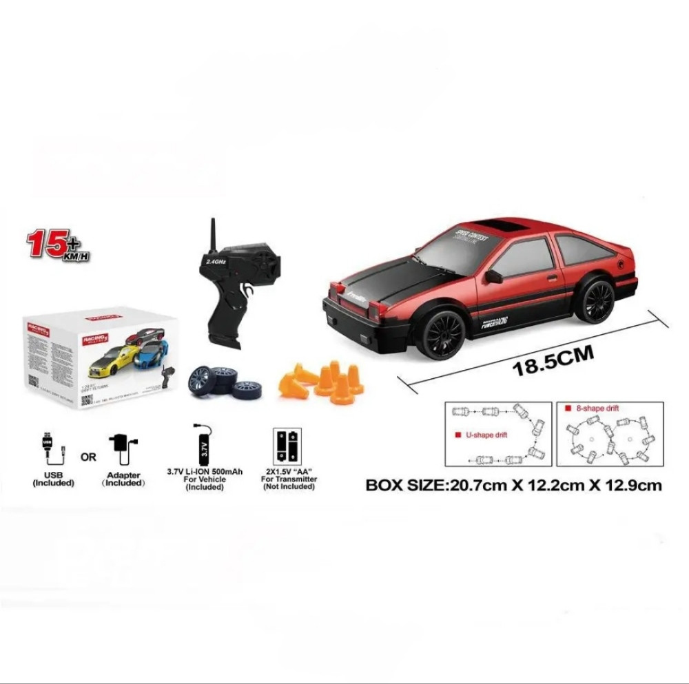 *VIDEO* RC DRIFT AUTO NA DALJINSKI 1:24 - Igračke na baterije - OLX.ba