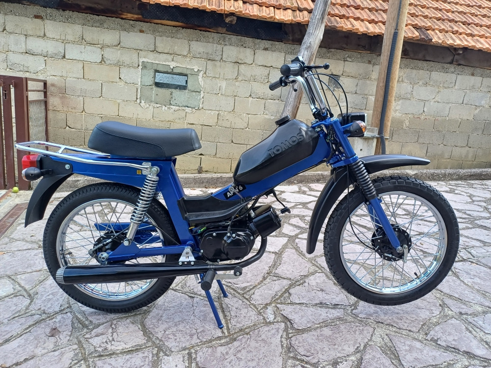 MOTOCIKL TOMOS APN 6 REGISTROVAN TRAJNO [VIDEO] - Motocikli - OLX.ba