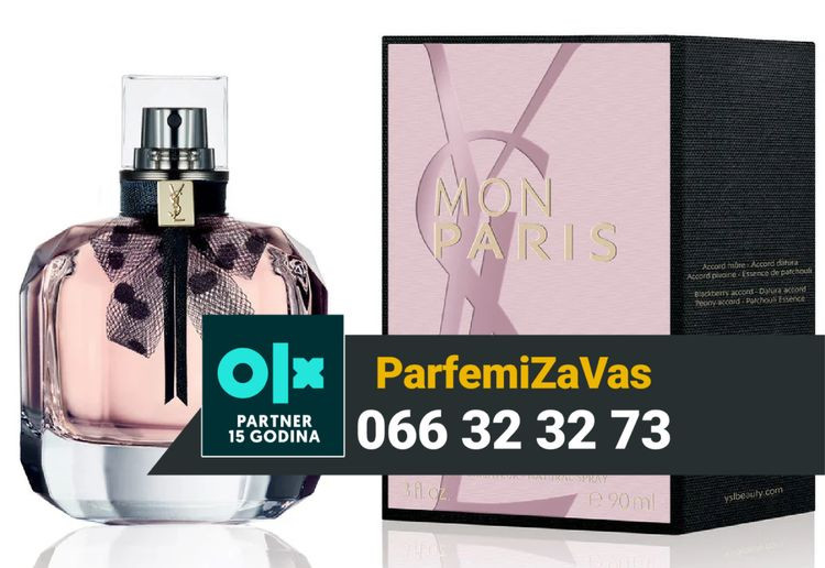 YSL Mon Paris 90ml EDT Tester 90 ml - Ženski parfemi - OLX.ba