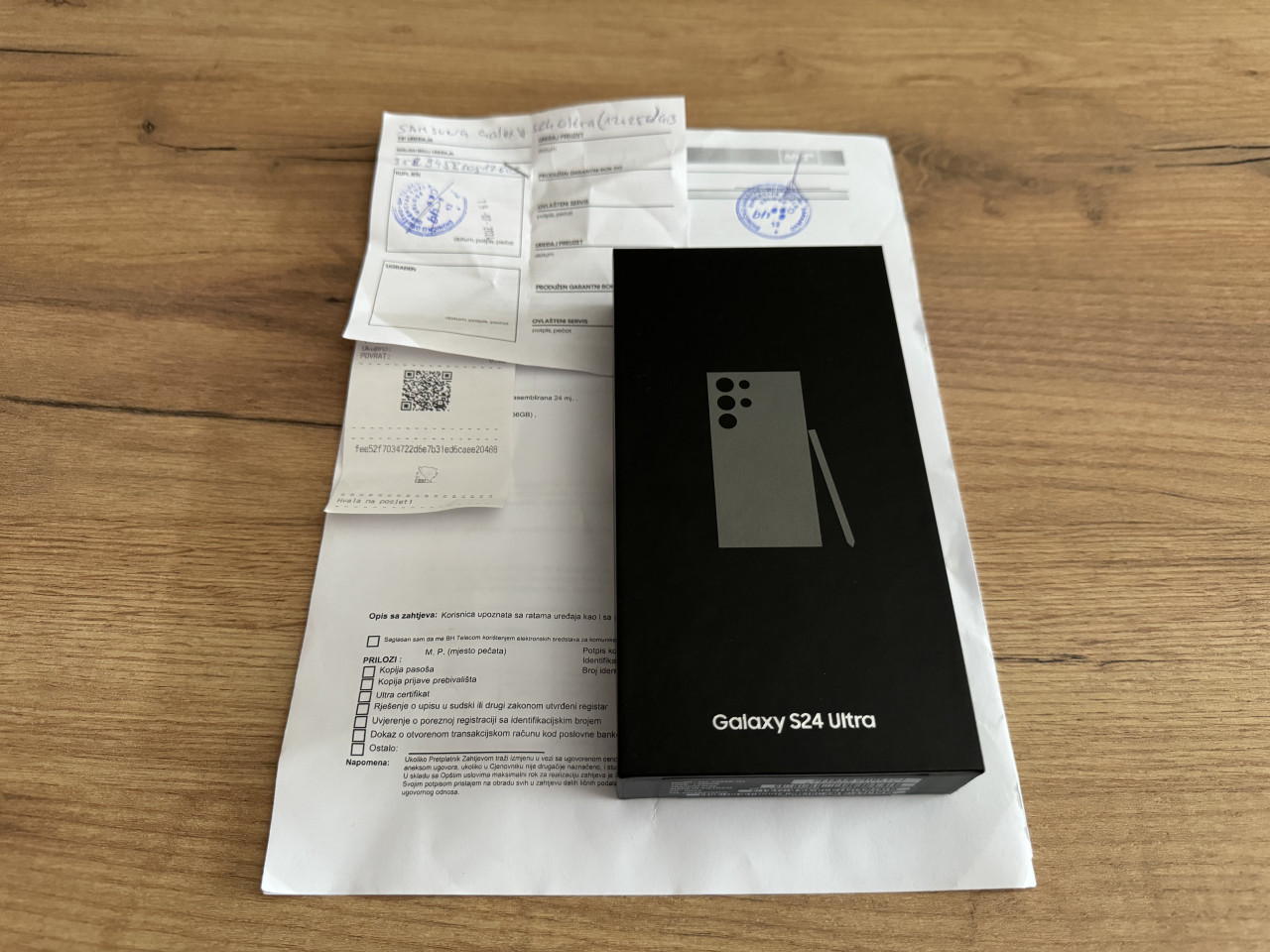 Samsung Galaxy S24 Ultra 12/256 BH Telecom Garancija - Mobiteli - OLX.ba