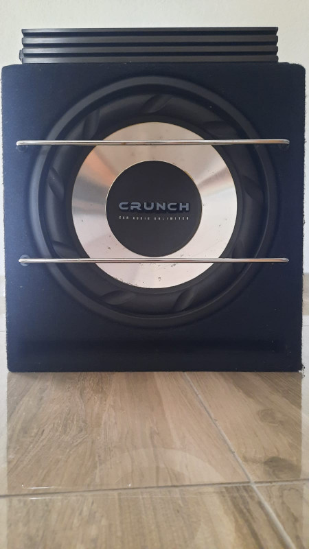 CRUNCH CRB350 Subwoofer Renegade Pojacalo - Bass, woofer i kutije za ...