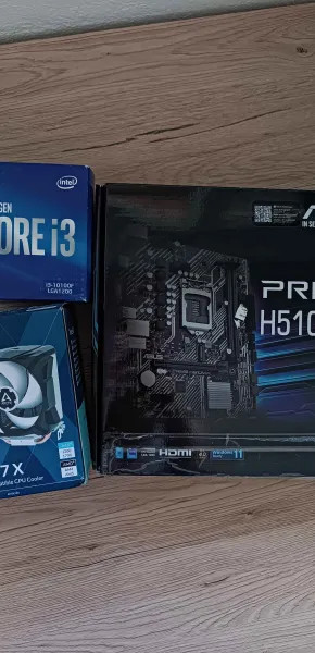 COMBO Intel i3 10100f, 16GB DDR4, H510M-K - Desktop Računari - OLX.ba