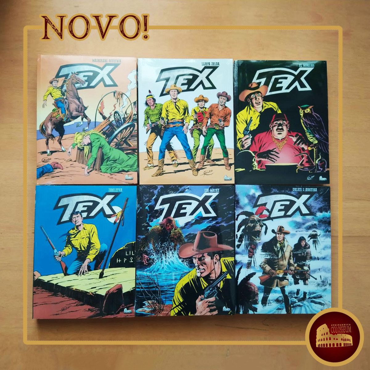 Tex, Teks KOMPLET 1-6 (Colosseum, strip) - Stripovi - OLX.ba