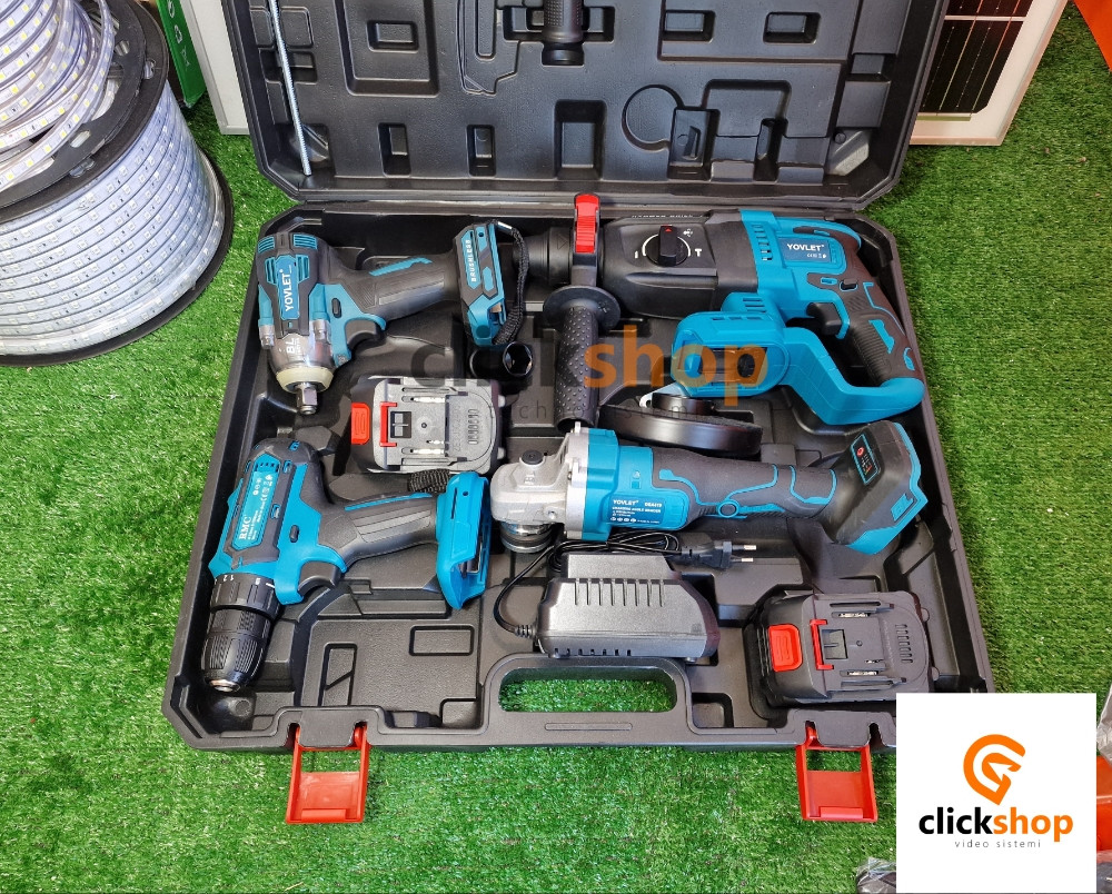 AKU SET ALATA BUSILICA BRUSILICA UDARNA ALAT - Bušilice - OLX.ba