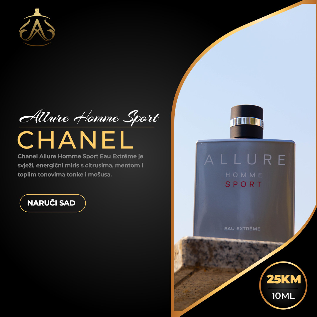 Chanel Allure Homme Sport Eau Extreme | Dekant, Parfem - Muški parfemi ...