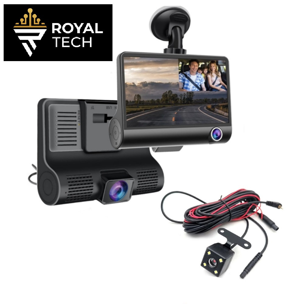 Kamera Za Auto Rikverc Kamere Auta LCD Ekran Full HD 3 kamere - Auto kamere - OLX.ba