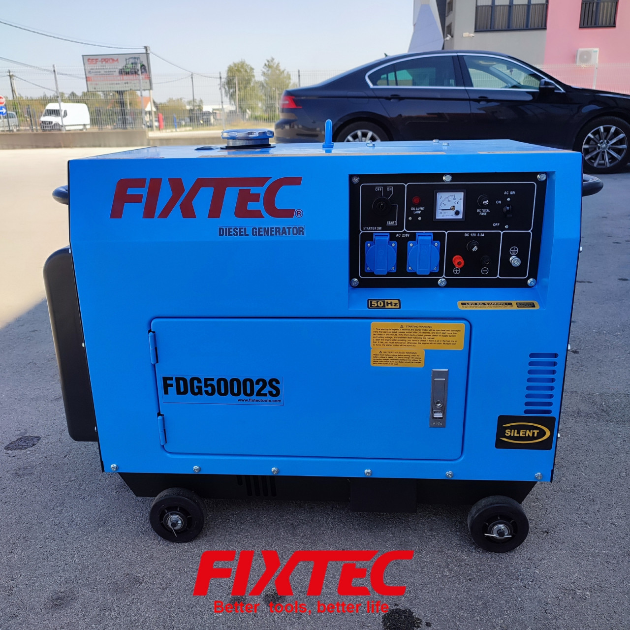 Fixtec Agregat na dizel 5000W FDG50002S - Elektromotori i agregati - OLX.ba