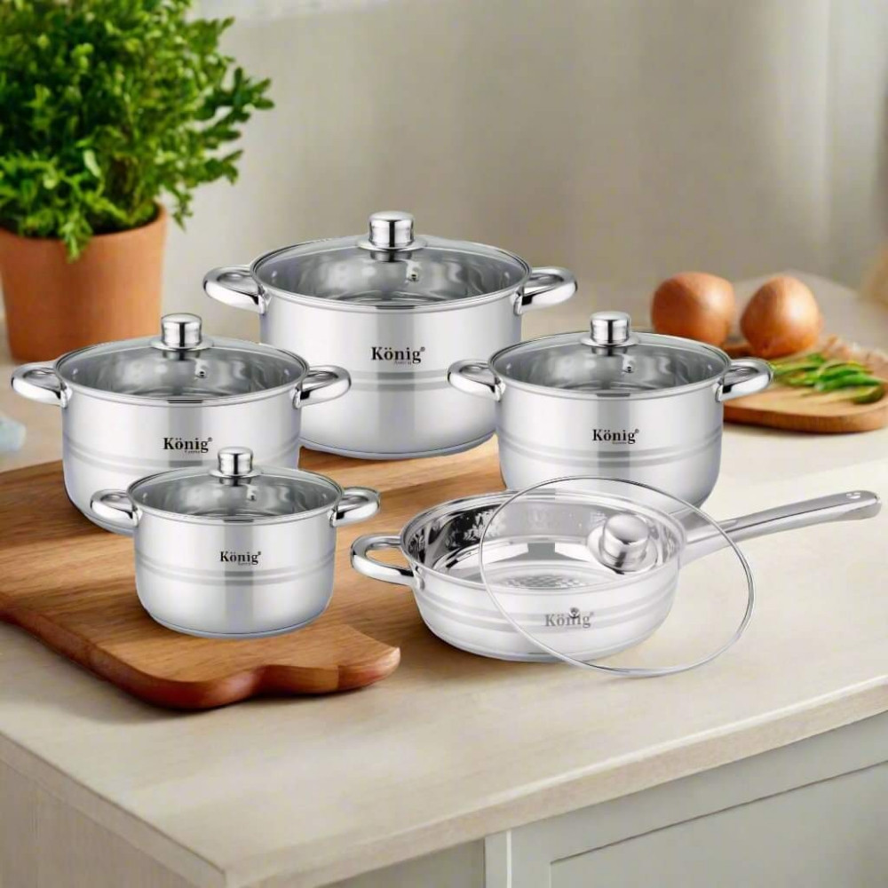 Set posudja serpa 5 dijelova konig - Šerpe - OLX.ba