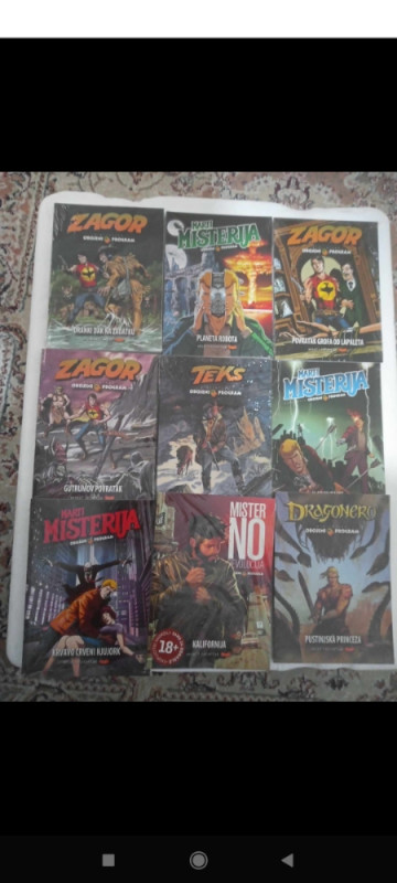 Obojeni program/razno - Stripovi - OLX.ba